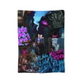 Arcane League Of Legends Throw Blanket,Jinx Lol Ultra-Soft Micro Fleece ...