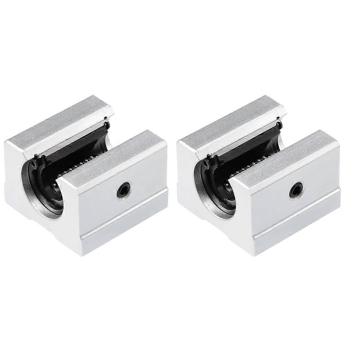 Cojinete lineal SBR12LUU shaofei 12 mm Bloque deslizante largo Plateado ...