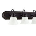 Quorum Lighting - Five Light Vanity - 5 Light Bath Vanity in Quorum ...