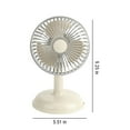 FNYOXU Portable Fan,Desktop Charging Fan USB Charging Portable Small ...