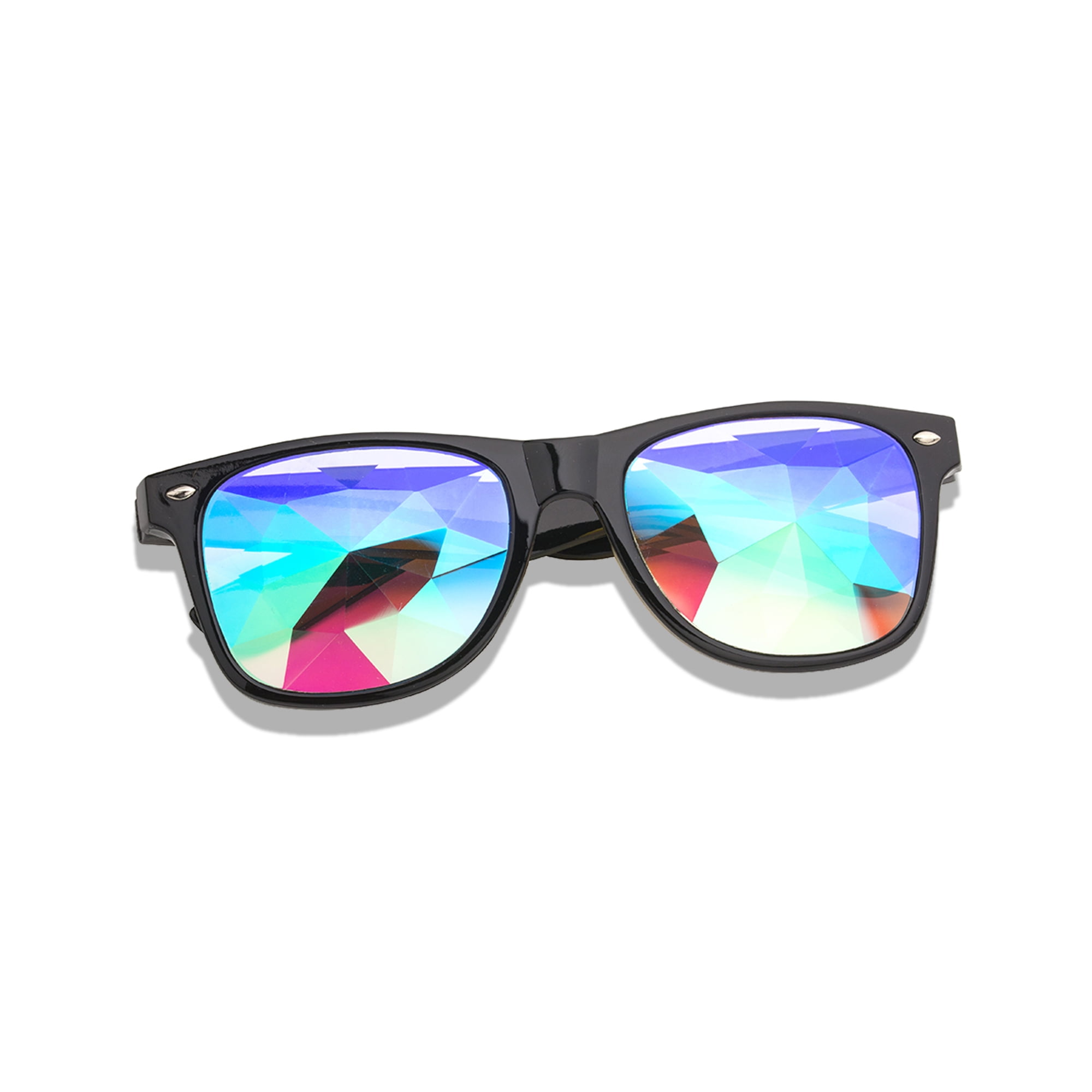 SAYFUT Fashion Carnival Diffraction Glasses Kaleidoscope Rainbow ...