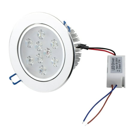 NEW 27W LED Downlight Ceiling Recessed Light Down Lamp Lighting Bulb ...