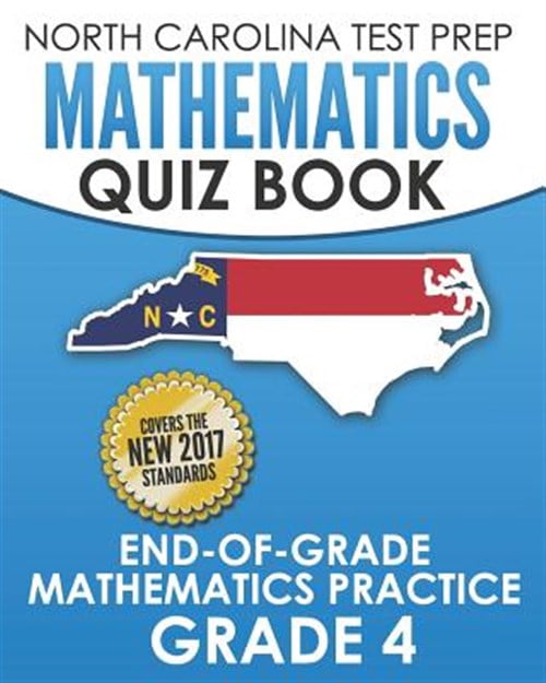 Pre-Owned North Carolina Test Prep Mathematics Quiz Book End-Of-Grade ...
