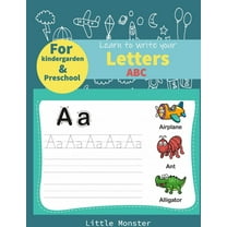 Alphabet Trace the Letters: Handwriting Practice for Kids aged 3-5 ...