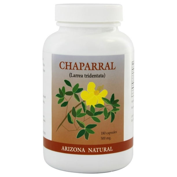 Arizona Natural - Chaparral 500 Mg. - 180 Capsules - Walmart.ca