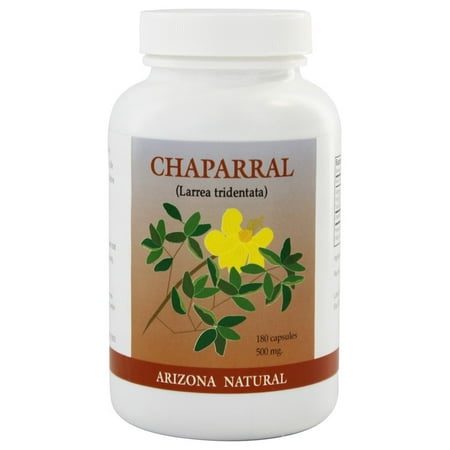 Arizona Natural - Chaparral 500 Mg. - 180 Capsules - Walmart.ca