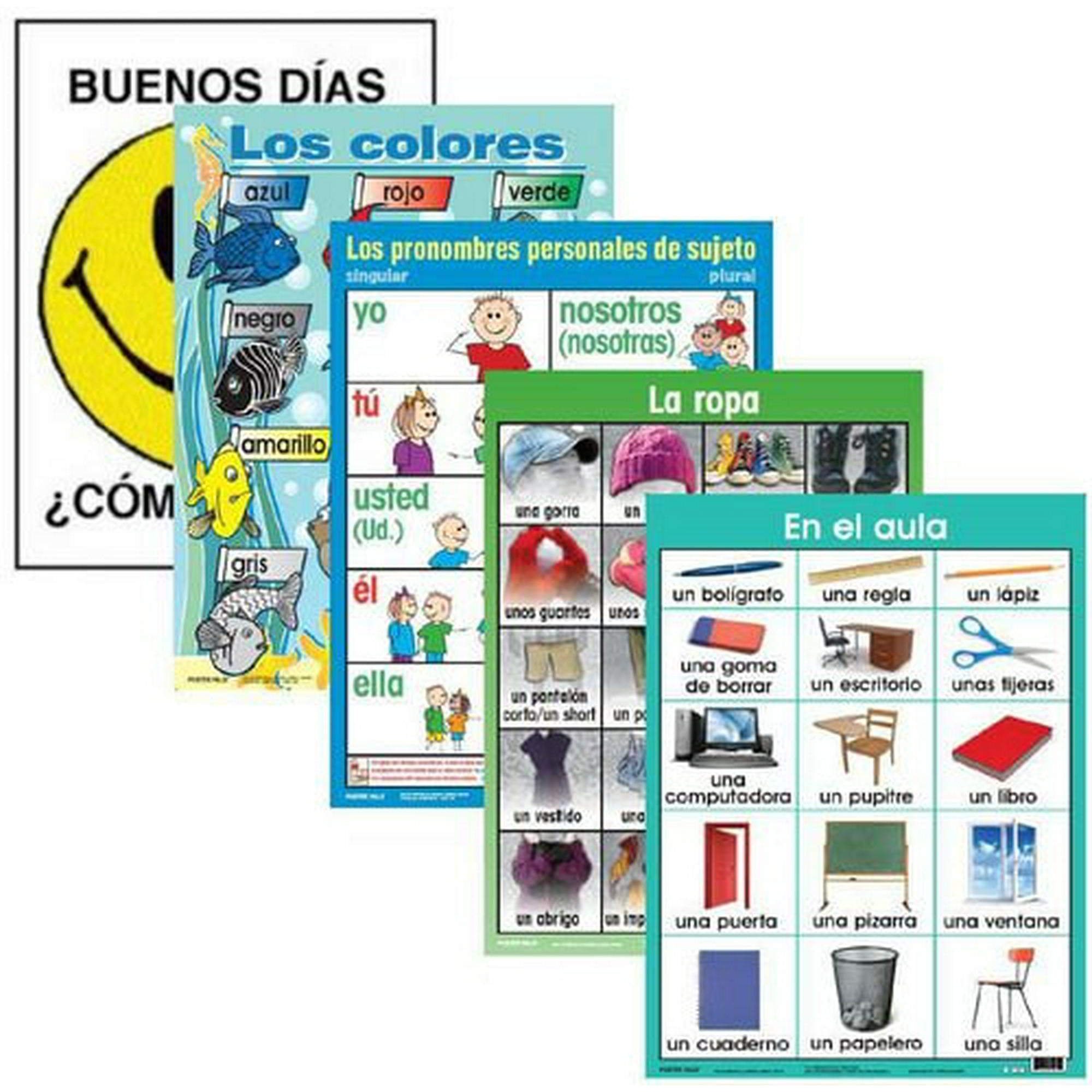 Click here for Poster Pals Spanish Classroom Posters I 18 X 24 prices
