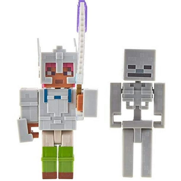 Mattel Minecraft Dungeons 3.25-in Figuras 2-Pk Figuras de batalla ...