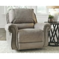 Signature Design by Ashley Olsberg Rocker Recliner in Steel - Walmart.com