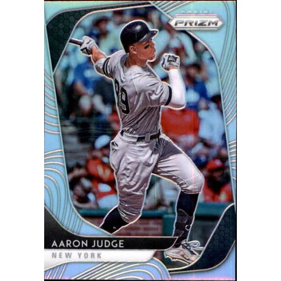 2020 Panini Prizm Silver Prizm #64 Aaron Judge New York Yankees ...