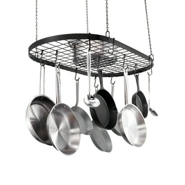 Calphalon 18" x 36" Hard Anodized Aluminum Space Saving Hanging Pot ...