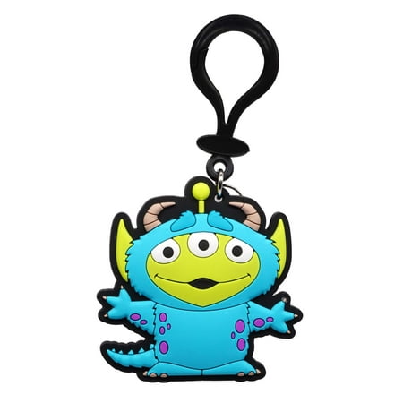 Disney Toy Story Alien Remix Sulley PVC Soft Touch Bag Clip, Multi ...