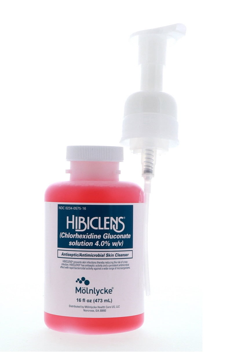 Hibiclens Antiseptic/Antimicrobial Skin Cleanser 16 oz 2 Pack - Walmart.com