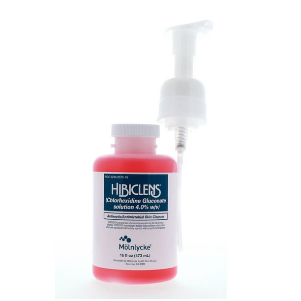 Hibiclens Antiseptic/Antimicrobial Skin Cleanser 16 oz 2 Pack - Walmart.com
