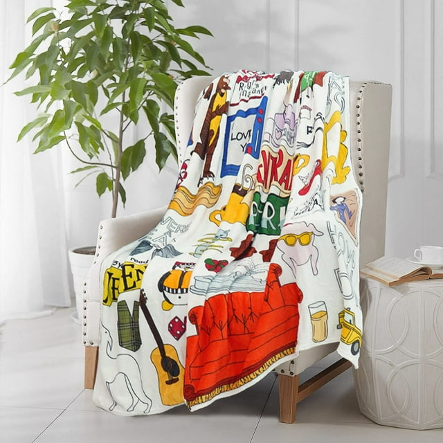 Friends TV Show Blanket Throw Friends Gifts Flannel Blanket for Sofa ...