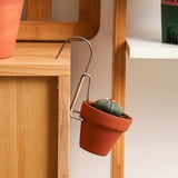 vnanda No Screws Potting Rack Hook Metal Potting Rack Hook Simple ...