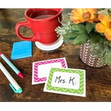 Teacher Created Resources All Grade Name Tags/Label Chevron Multi-Pack ...