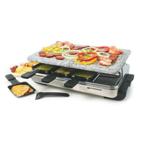 Swissmar Stelvio Raclette with Hot Stone - Stainless steel | Walmart Canada