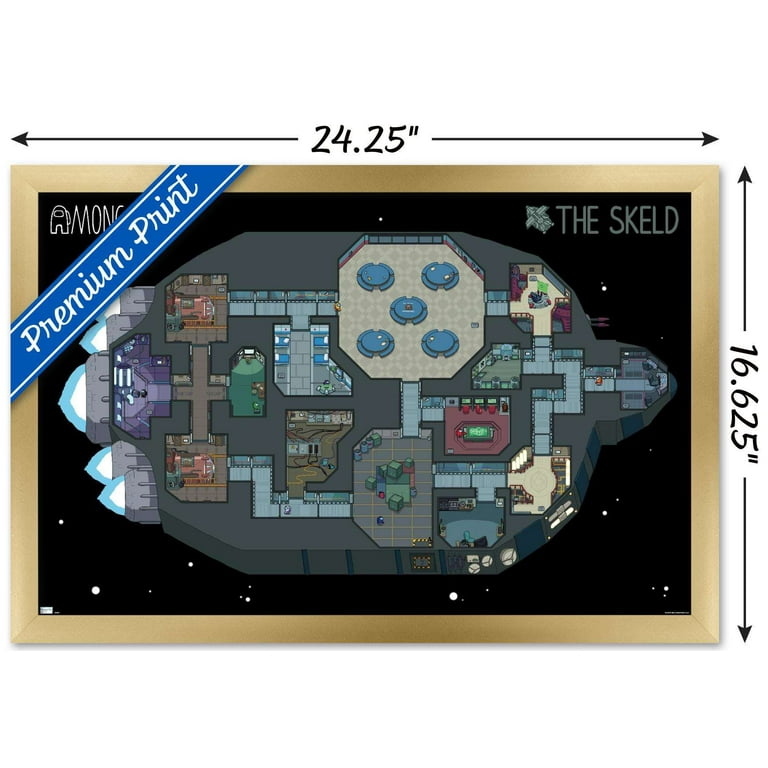 Карта the skeld among us | Obrezka.com