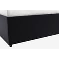 DHP Maven Platform Bed with Storage, Full, Black Faux leather - Walmart.com