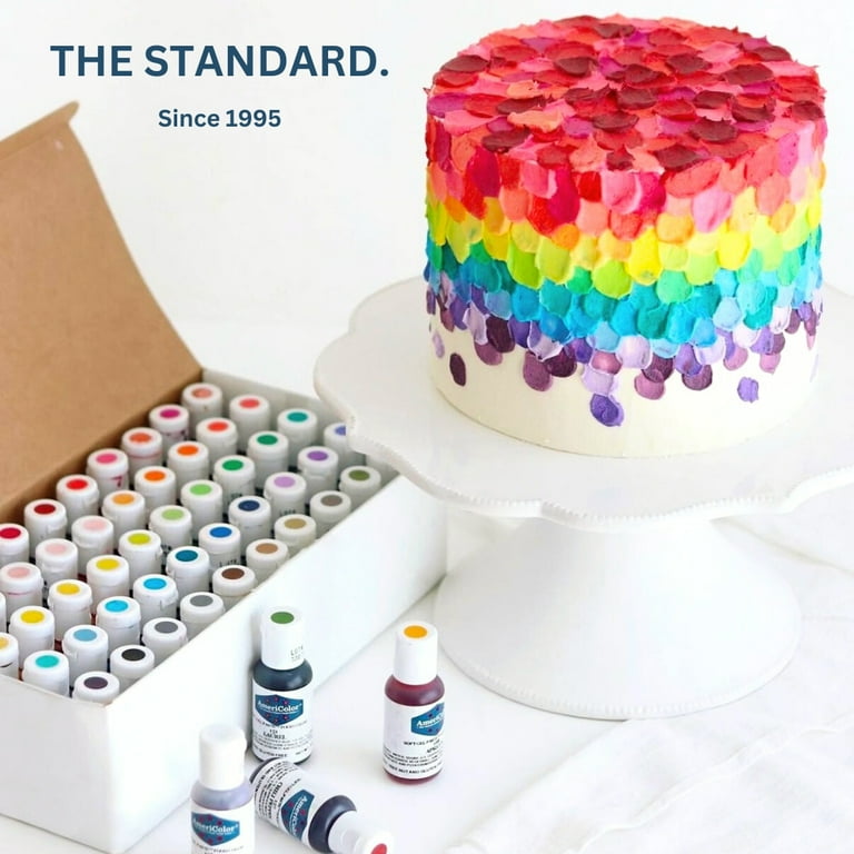 Americolor Soft Gel Paste Food Coloring Kit 12 Colors AmeriColor ...