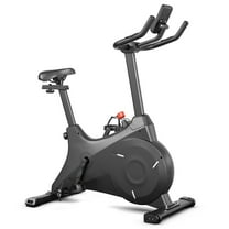 Gymax Indoor Stationary Workout Magnetic Upright Exercise Bike with ...