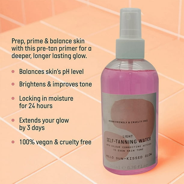 DYD 200ml Color Self Tanning Spray Tanning Water Color Correcting Self ...