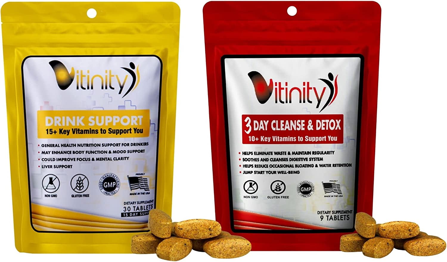 Drink Support Supplement & 3-Day Cleanse Bundle - Craving Support ...