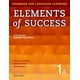 Elements of Success Student Book 1a (Paperback) - Walmart.com