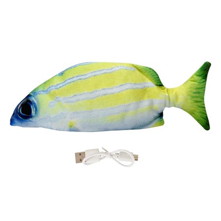 Cat Fish Toy Moving Fish for Cats, Interactive Catnip Fish Toys, 28cm ...