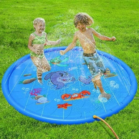 Sprinkler Pad, Inflatable Splash Pad Sprinkler Kids Toddlers Summer ...