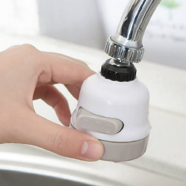Moveable Faucet Extender 360 Rotate Kitchen Faucet Water Spray Internal ...