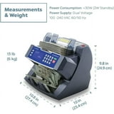 AccuBANKER AB4200MGUV Bank Grade Money Counter Machine 300 Bills Hopper ...