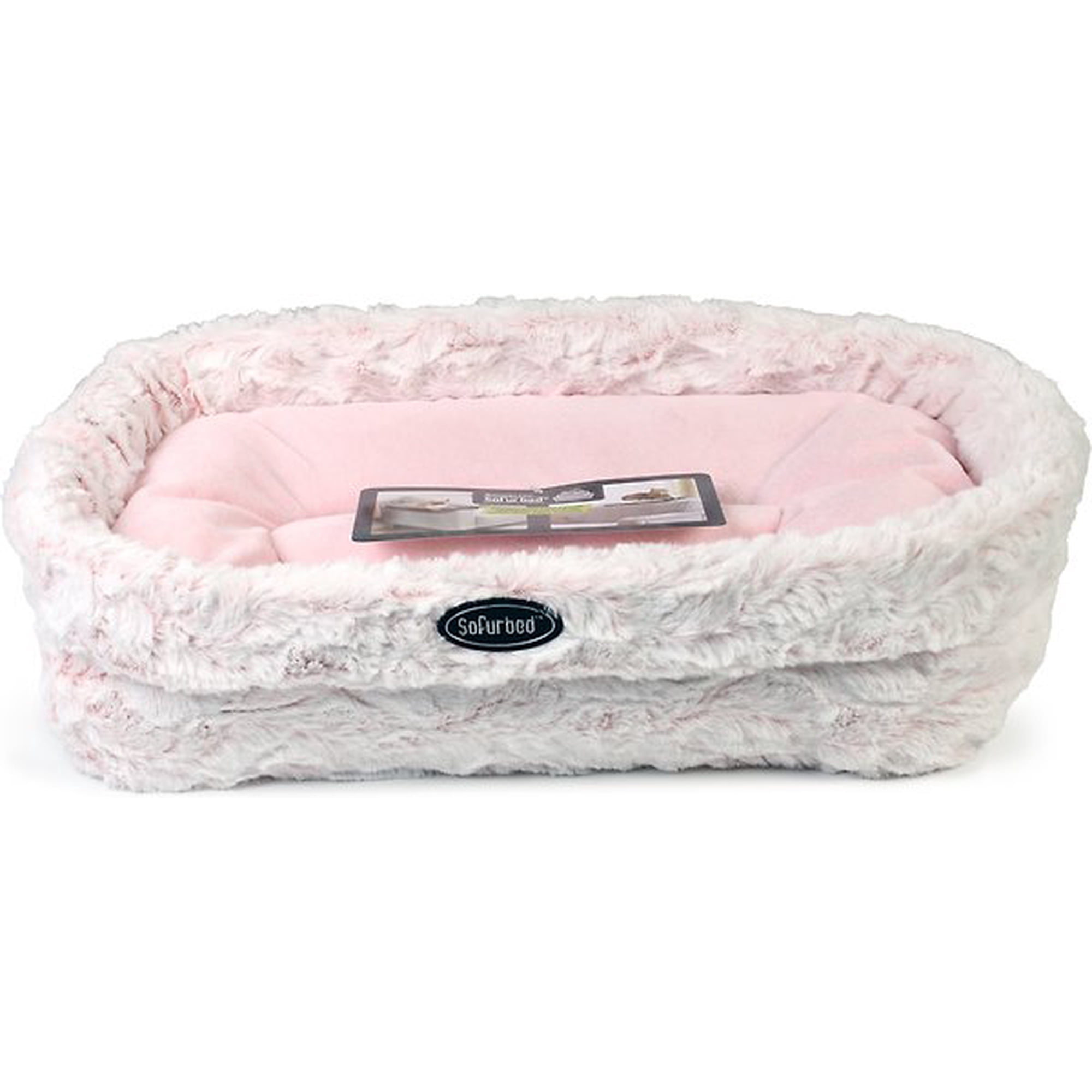 Click here for Omega Paw Sofur Cuddle Dog & Cat Bed  Pink  Regula... prices