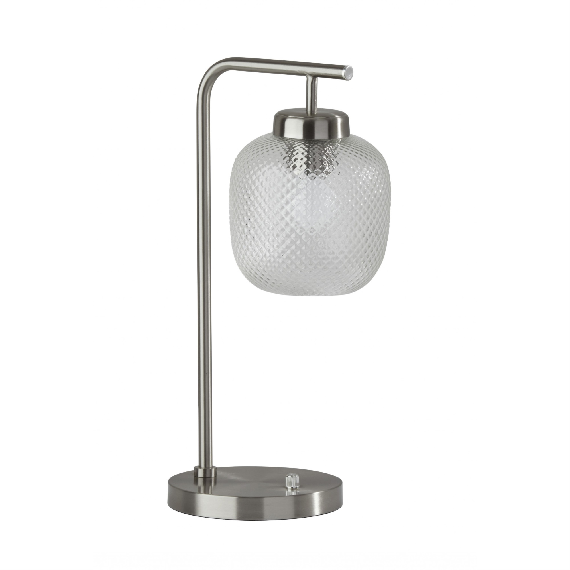 Brushed Steel Metal Dotty Desk Lamp - Walmart.com