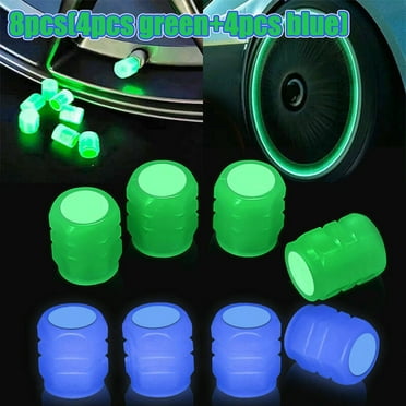 Glow in The Dark Tire Valve Caps, Glow in The Dark Valve Stem Caps ...