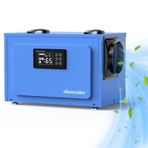Waykar 130 Pints Commercial Dehumidifier with Pump and Drain Hose for ...