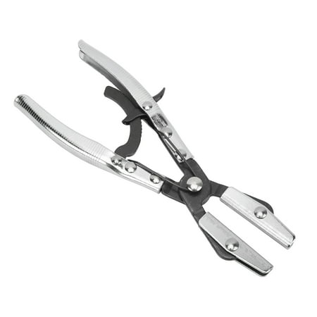 Line Pinch Off Plier, Ergonomic Clamp Ratcheting Hose Pinch Off Plier ...