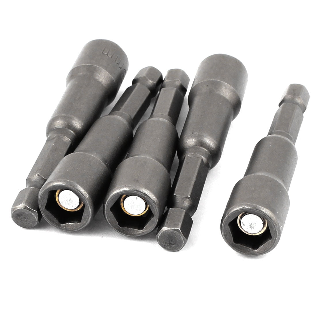 5 Pcs Magnetic Nut Driver Setter 8mm 5 16 Socket Adapter Hex Drill Bit 5-pcs-magnetic-nut-driver-setter-8mm-5-16-socket-adapter-hex-drill-bit
