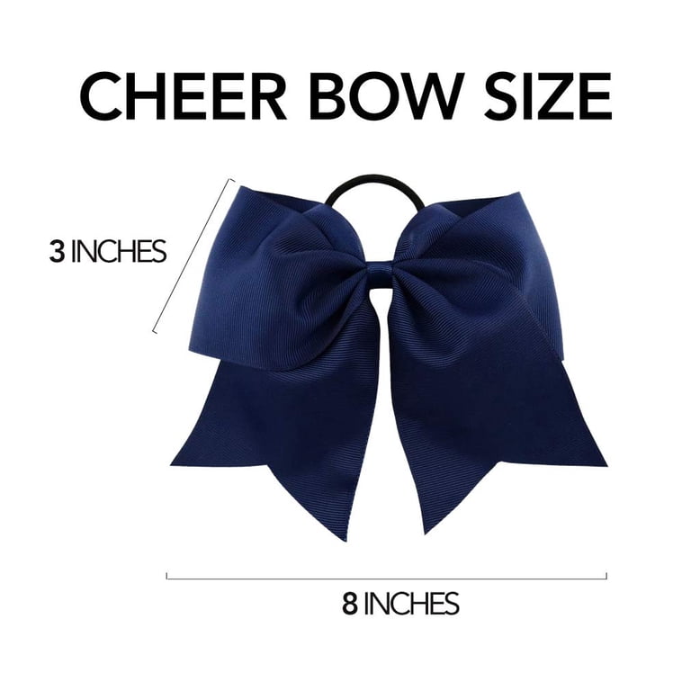 Dark Blue Hair Bow