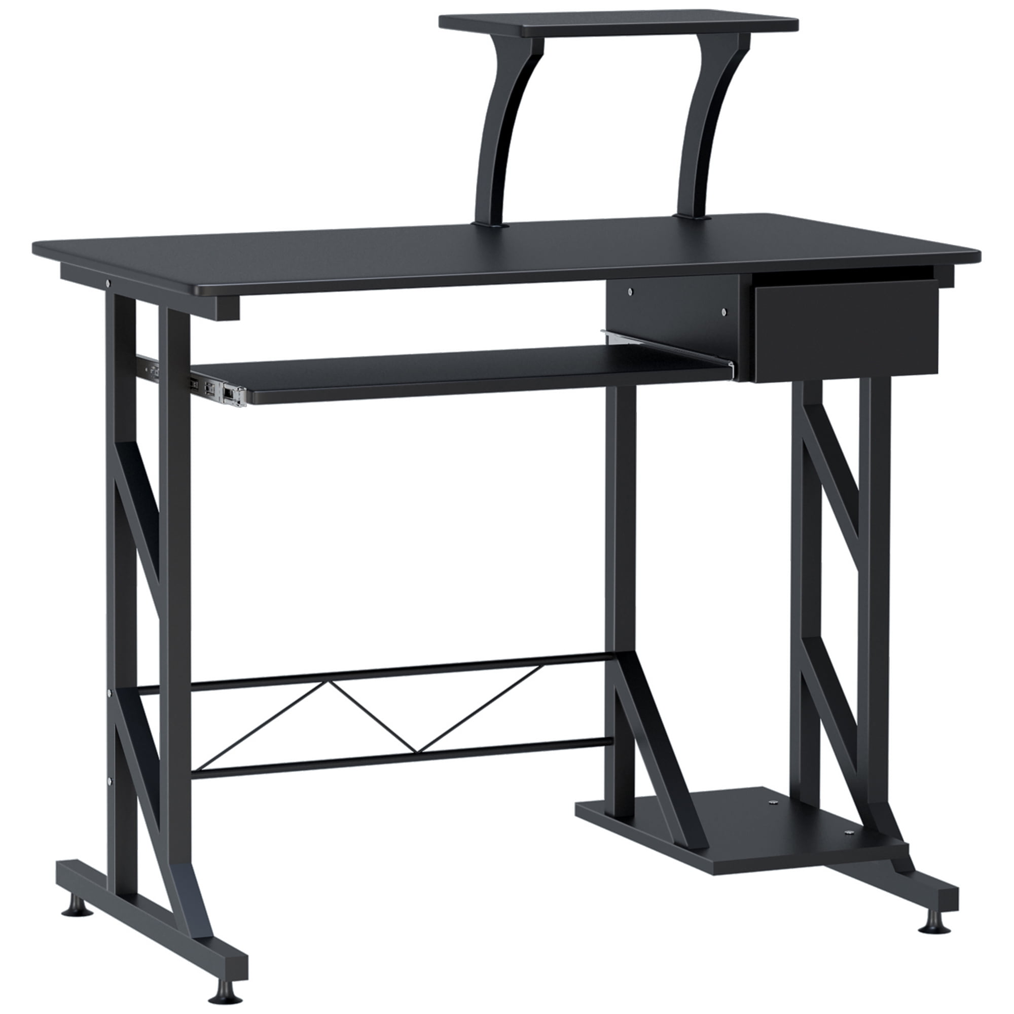 Click here for Homcom Computer Desk Laptop Table Space Saving Por... prices