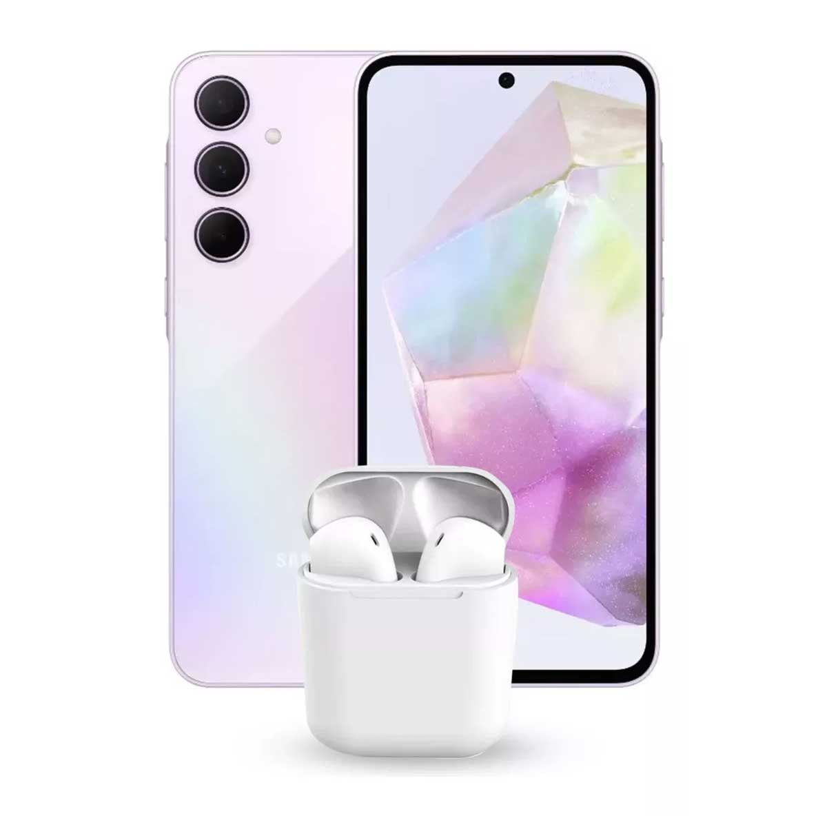 Samsung Galaxy A55 5g Dual Sim 128gb Rosa 8gb Ram + Audifonos De Regalo ...