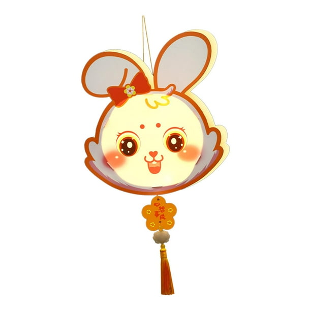 DIY Rabbit Lantern Children Gifts Photo Props Retro for Wedding oliday ...