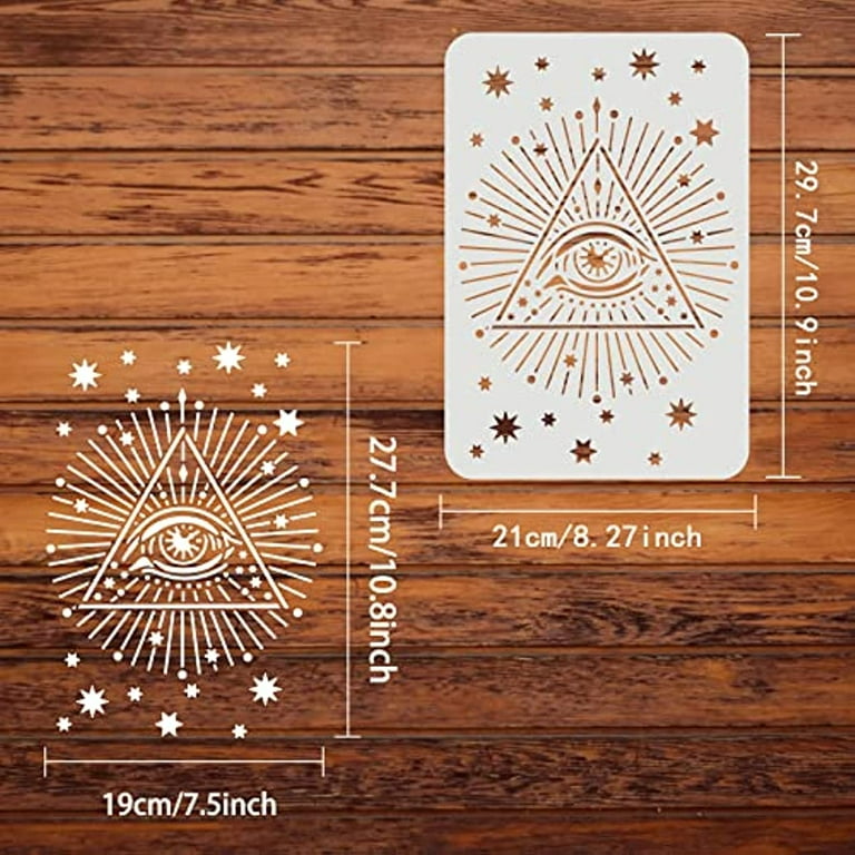 All Seeing Eye Stencil