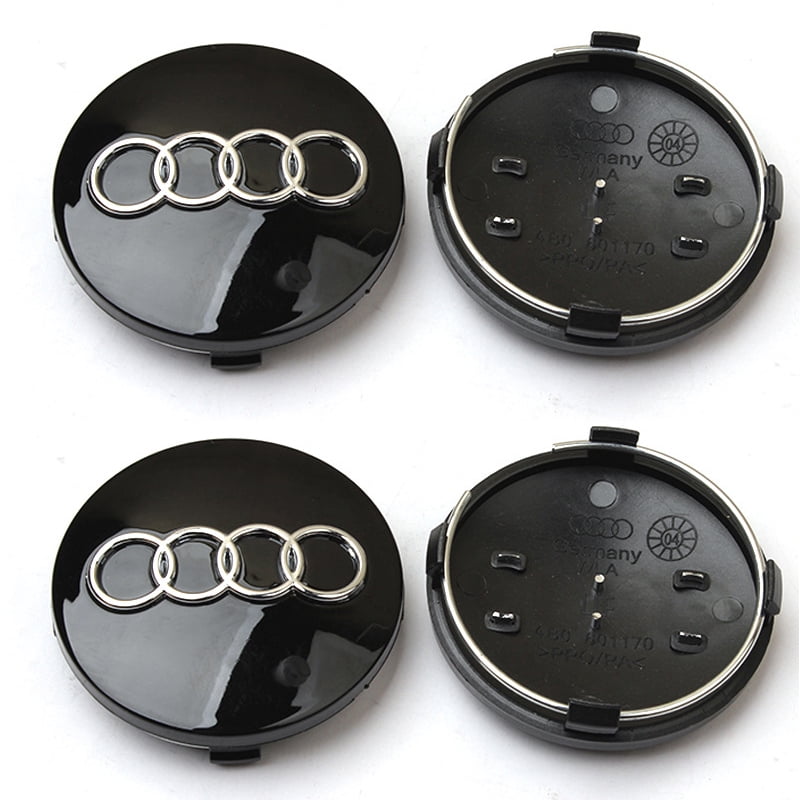 4pcs 60mm 61mm 68mm 69mm Hub Caps Car Wheel Center Wheel Caps For A1 A2 ...