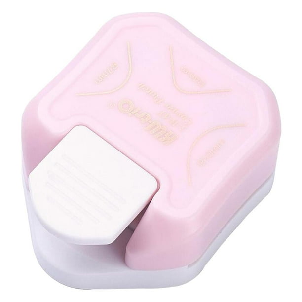 Paper Corner Rounder Punch, 4mm 7mm 10mm Round for Paper Scrapbook Pink ...