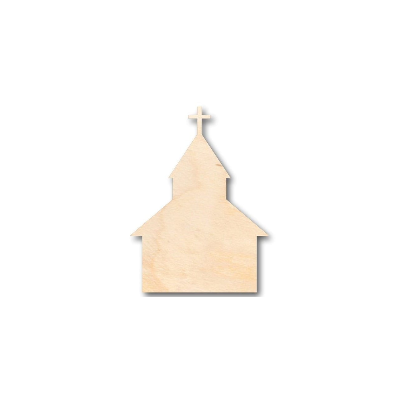 Unfinished Wood Church Shape - Christian - Craft - up to 24" DIY 12 ...