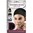Donna Collection Black Spandex Dome Cap - Walmart.com