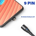FGTHBF-9Pin Micro USB Magnetic Tips/Quick Charge Magnetic Adapter [3pcs ...