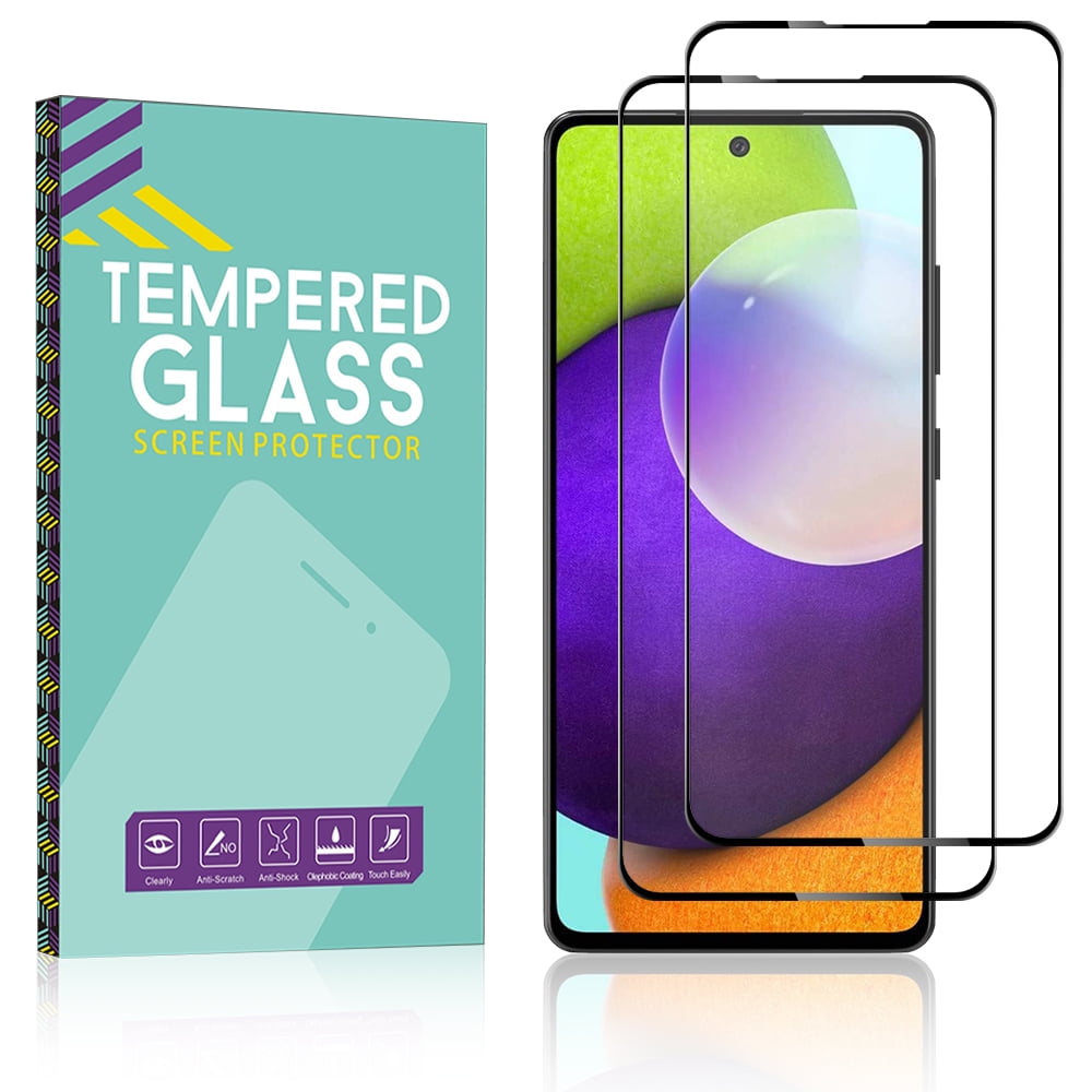NIFFPD 2 Pack Screen Protector Designed for Samsung Galaxy A52 5G ...